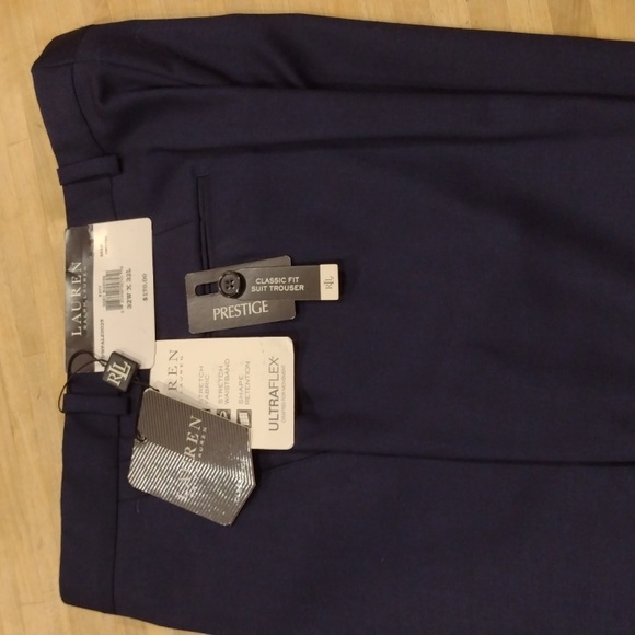 Ralph Lauren | Pants | Nwt Ralph Lauren Navy Blue Classic Fit Suit ...